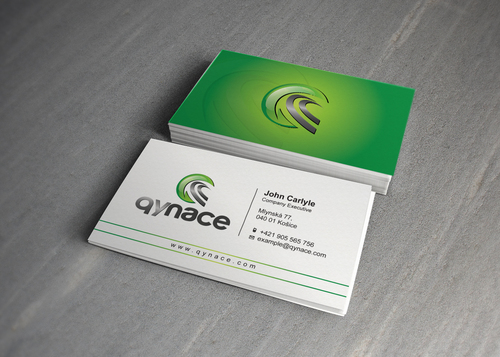 Business card and stationery for international trading company By Qyn
