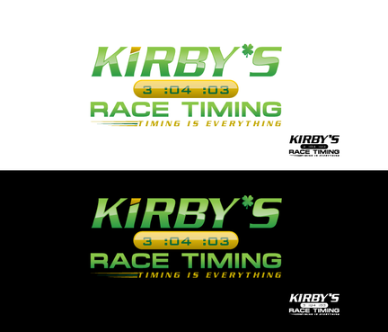 Logo for a race timing service by Johnkirby343