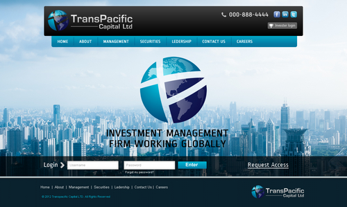 Transpacific Capital LTD Website by TransPacific