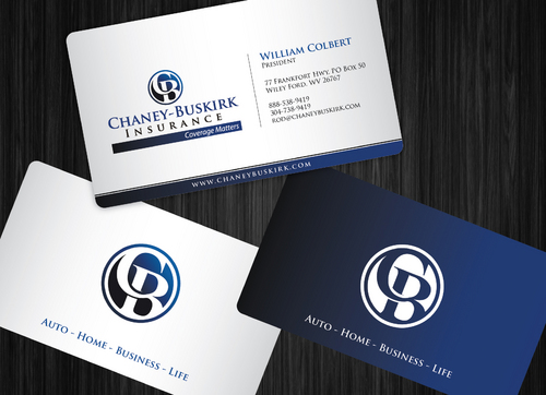 Insurance Agency Biz card, envelope, & stationary design By Rodneybus
