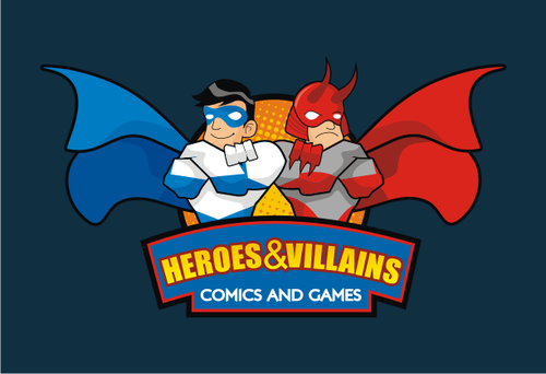Logo for comic book store By Cyoung