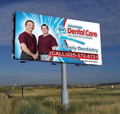 Advantage Dental Care Road Billboard By Advdent