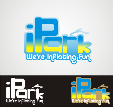 Modern Logo for Inflatable Slide Park By JaredVessel