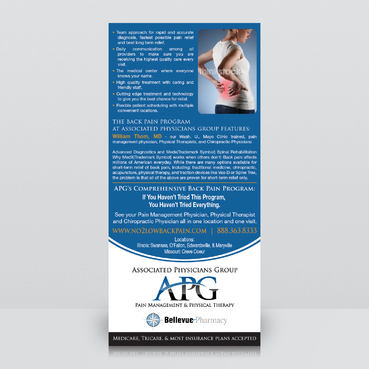 Back Pain Program Newspaper Ad By APGHealthNetwork