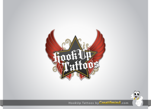Logo for a Temporary Tattoo Company By Alexeidmitriew