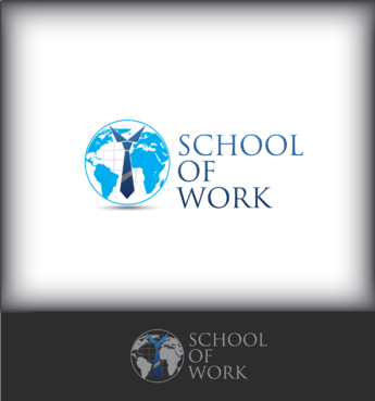 Logo for "The SCHOOL OF WORK Company" By Sserpanos