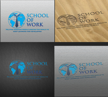 Logo for "The SCHOOL OF WORK Company" By Sserpanos