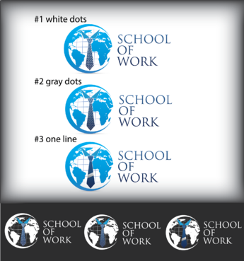 Logo for "The SCHOOL OF WORK Company" By Sserpanos