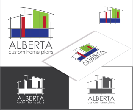 Logo for Custom House Design Company by Albertacustomhomeplans