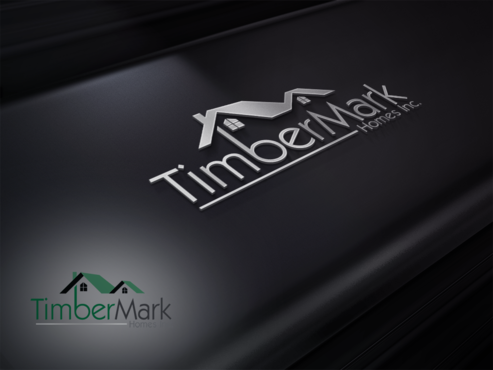 TimberMark Homes Inc. Logo Design By Junktopaul