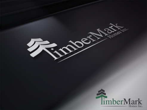 TimberMark Homes Inc. Logo Design By Junktopaul
