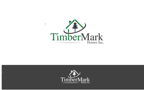 TimberMark Homes Inc. Logo Design By Junktopaul