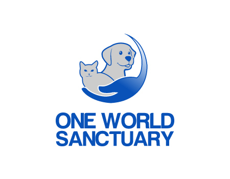 Logo for a Dog and Cat Rescue Charity By Joubijewellery