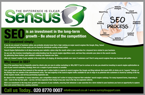 SEO e-shot design By PeterGordonS3