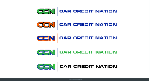 Logo for Car Credit Nation by Chrismaher