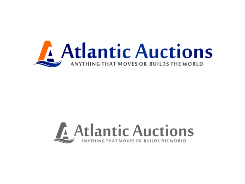 Logo for auction company By Atlantic