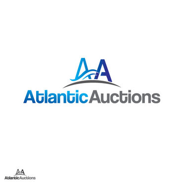 Logo for auction company By Atlantic