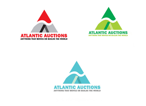 Logo for auction company By Atlantic