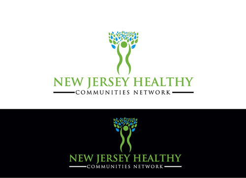 Logo for a nonprofit community network focused on health By Njymca