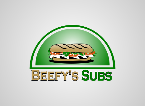 Sub Sandwich Shop Logo by Mike54