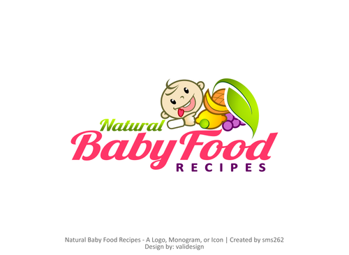 Logo for Baby Food Recipe Website By Sms262