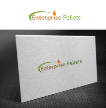 Logo for a Wood Pellet Delivery Company by Choro