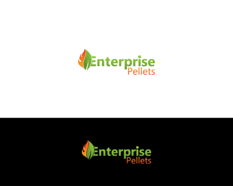 Logo for a Wood Pellet Delivery Company by Choro