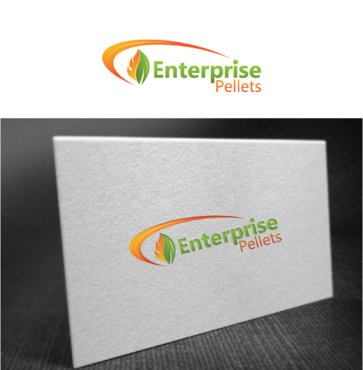 Logo for a Wood Pellet Delivery Company by Choro