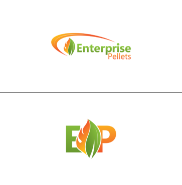 Logo for a Wood Pellet Delivery Company By Choro