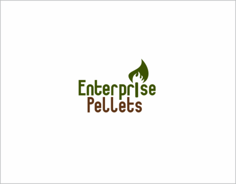Logo for a Wood Pellet Delivery Company by Choro
