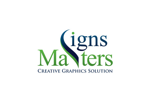 Creative Logo for the "Signs Masters" Sign Printing Shop by Andreybon