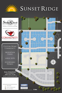 Sunset Ridge Plat Map By Poletskigroup