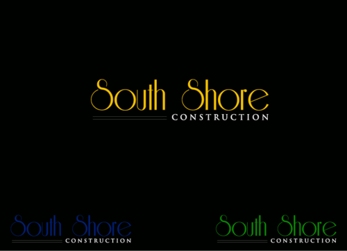 Logo for South Shore Construction By Wsakagawa