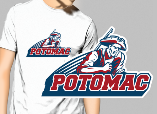Potomac Patriots Third Jersey Logo by Rzeigler