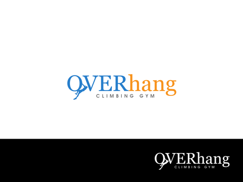 OVERhang climbing gym logo By OVERhang