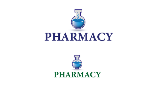 modern logo for community pharmacy chain in UK by PRA55H