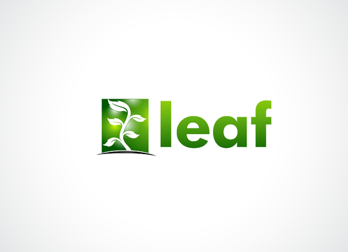 leaf logo for web application By Joeyrosztoczy1