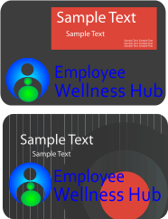 Logo for an online employee health and wellness portal By Alanola
