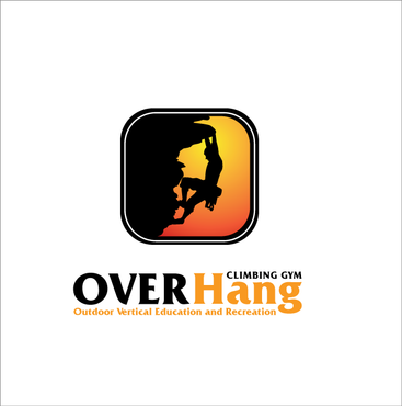 OVERhang climbing gym logo By OVERhang