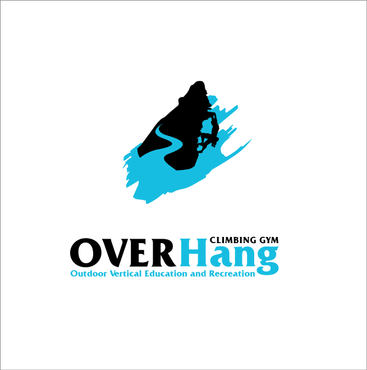 OVERhang climbing gym logo By OVERhang