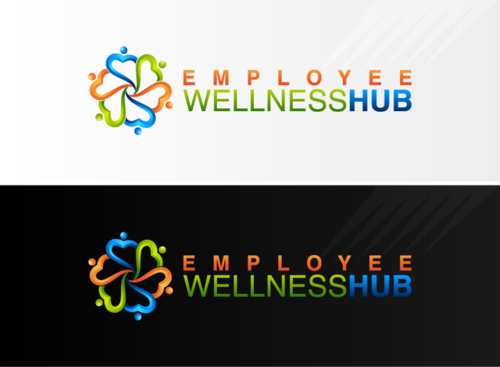 Logo for an online employee health and wellness portal By Alanola