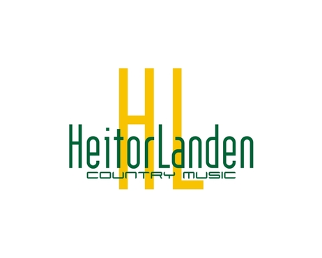 logo for a singer of country music By Heitorlanden