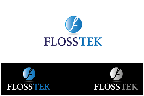 Logo for a Handsfree floss dispenser By Flosstek