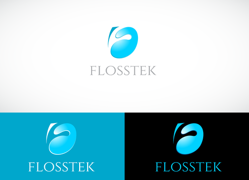 Logo for a Handsfree floss dispenser By Flosstek