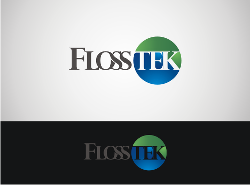 Logo for a Handsfree floss dispenser By Flosstek