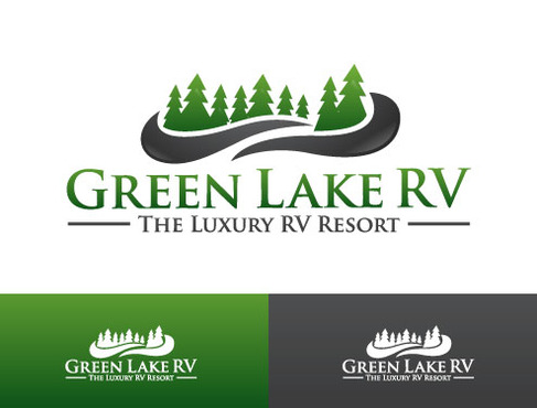 Green Lake RV logo By Solarpower1