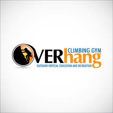 OVERhang climbing gym logo By OVERhang