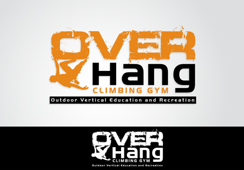 OVERhang climbing gym logo By OVERhang