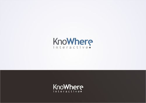 Logo for Web Development Company, Knowhere Interactive By Downs302