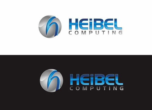 Logo for computer consultancy business By Heibel